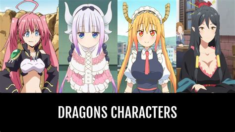 Anime Girl With Dragon