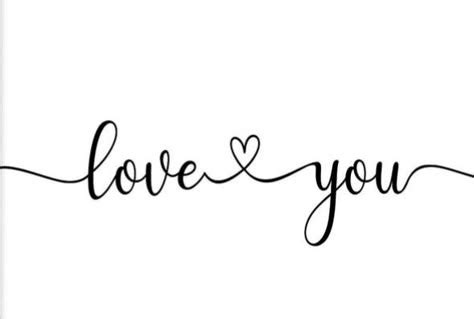 I Love You In Cursive Handwriting