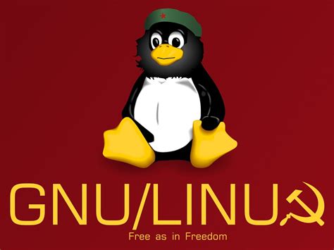 Gnu Linu Logo Linux Gnu Che Guevara Tux Hd Wallpaper Wallpaper Flare