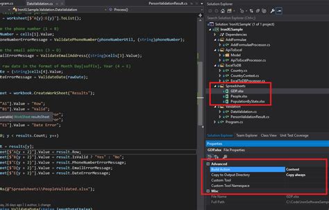 Read Excel Files In C Without Interop IronXL Tutorial Code Examples