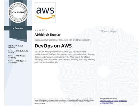 Abhishek Kumar On Linkedin Devops Aws Specialization Cloudskills