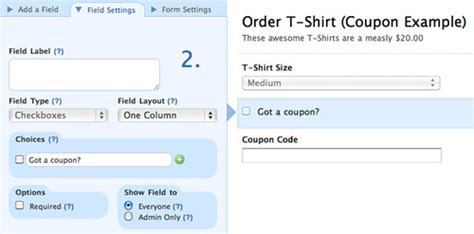 how to create a coupon system for your wufoo payment forms wufoo