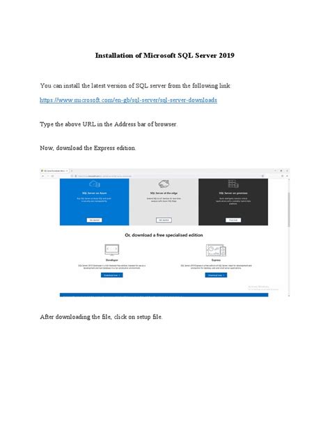 Sql Server 2019 Tutorial Pdf