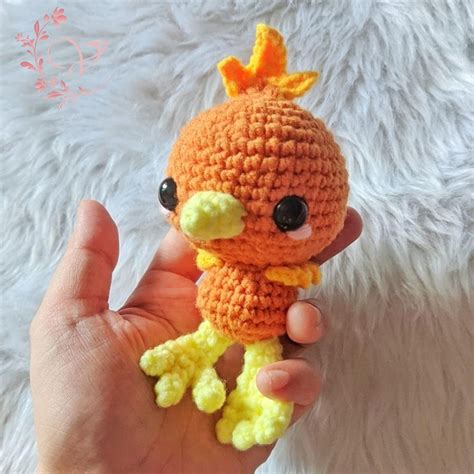 Fanmade Pkm Amigurumi Treeko Mudkip And Torchic Crochet Doll Amigurumi Treeko Mudkip Torchic