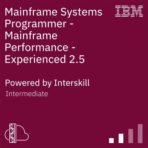 Interskill Mainframe Systems Programmer Mainframe Performance