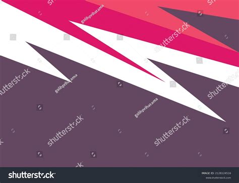 Abstract Background Sharp Zigzag Line Pattern Stock Vector Royalty
