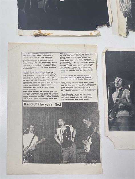 Lot 119 The Sex Pistols Original Manchester Free