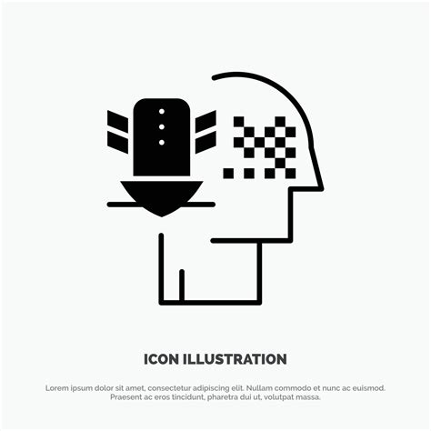 Personal Data Protection Personal Protection Security Solid Glyph Icon Vector 13248791 Vector