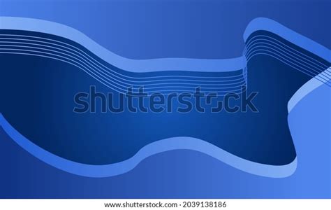 Blue Background Glass Style Vector Illustration Stock Vector Royalty