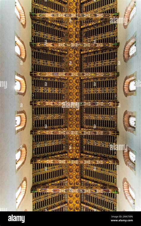 Artistic Ceiling Cathedral Maria Ss Assunta With The Largest