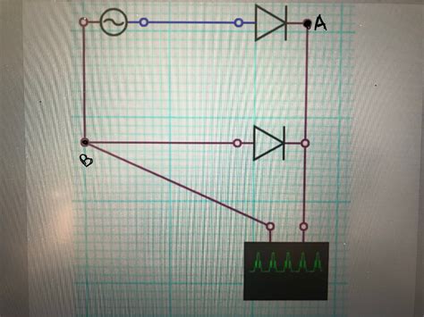 Solved The Input To The Circuit Shown Below Is A Sine Wave Chegg