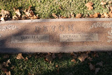 Ruby Lea Jones Devon 1912 2000 Find A Grave Memorial