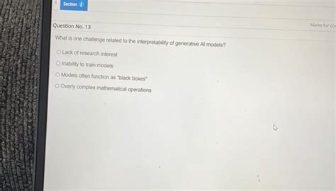 Section Question No 13 Marks For Cor What Is StudyX