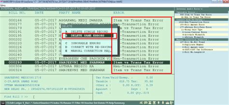 How To Resolve Internal Audit Mismatch Error In Marg Software