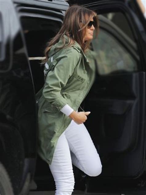 Melania Trump Jacket I Really Dont Care Jacket Green
