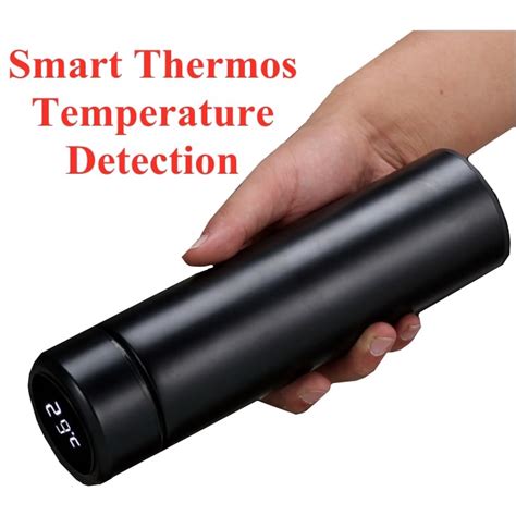 450 Ml Smart Temperature Flask Led Display Vacuum Thermal Flask Insulation Bottle Shopee Malaysia
