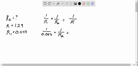 SOLVED Compute R For Problem Problem Discuss The Value Of R Obtained