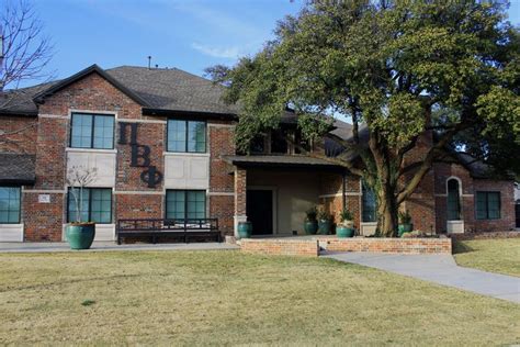 Pi Phi House At Texas Tech