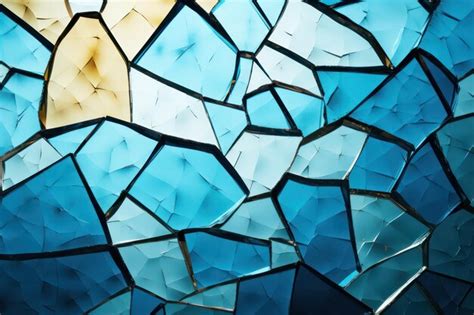 Premium Ai Image Mosaic Tile Background Seamless Pattern