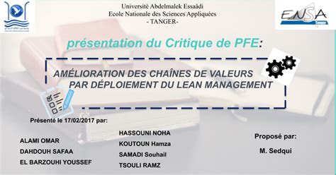 Exemples Gratuits De Présentations Powerpoint Pour Soutenances De Pfe