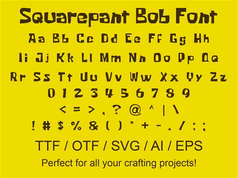What Is The Spongebob Font Called