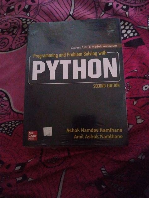 Buy PROGRAMMING AND PROBLEM SOLVING WITH PYTHON ND EDITION Book Online At Low Prices In India