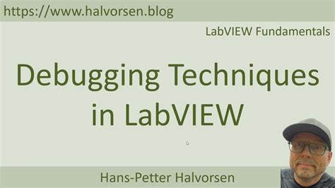 Debugging In Labview Youtube