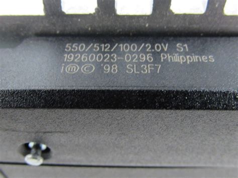 Intel P3 Pentium Iii 3 550mhz Sl3f7 Slot 1 Sc242 Katmai Desktop Cpu Intel P3 Pentium Iii 3 550mhz Sl3f7 Slot 1 Sc242 Katmai Desktop Cpu