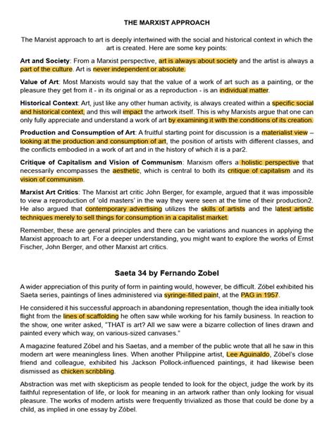 Artapp Notes Marxism Pdf Egyptian Pyramids Marxism