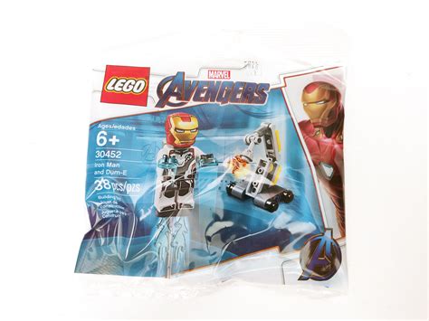 Lego Marvel Super Heroes Avengers Endgame Iron Man And Dum E 30452 Review The Brick Fan