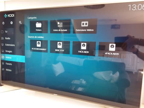 kodi 19 0 0 for android displays hexadecimal volume names disk drives