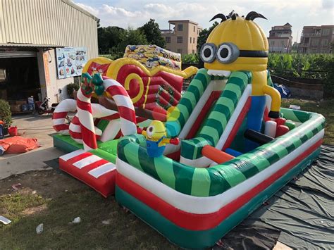 Inflatable Minions Playground From China Manufacturer Rainbow Inflatables Ltd