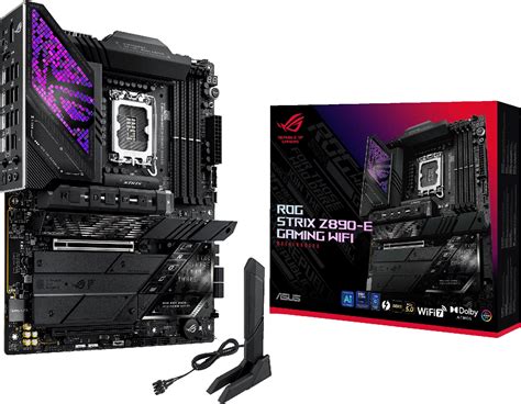ASUS ROG Strix Z E Gaming WiFi Intel Socket Motherboard MB IM M EAY CCL