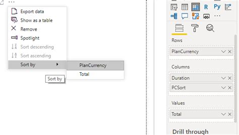 Solved Reorder Matrix Columns And Rows Microsoft Fabric Community