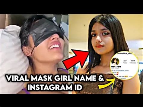Dal Do Dal Do Viral Eye Mask Girl Real Name Or Instagram Id Dal Do Dal