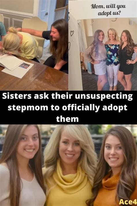 Sisters Ask Their Unsuspecting Stepmom To Officially Adopt Them Artofit