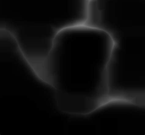 Python Fit A Smooth Curve In Binary Image Stack Overflow