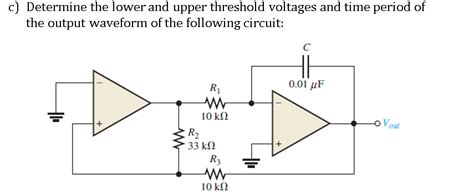 C ﻿determine The Lower And Upper Threshold Voltages