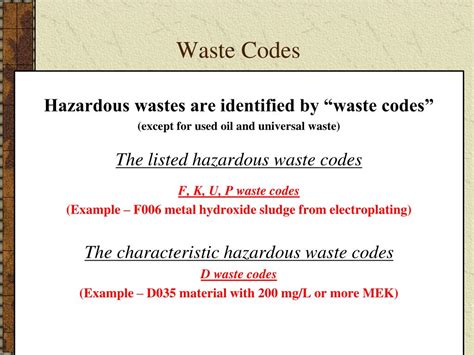 Ppt Introduction To The Resource Conservation And Recovery Act Rcra