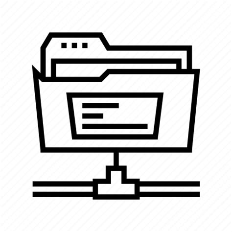 information security ssh folder data sftp protocol icon