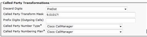 Route Pattern With Called Party Transformations Cisco Community