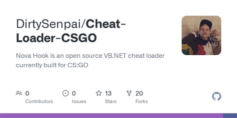 GitHub DirtySenpai Cheat Loader CSGO Nova Hook Is An Open Source VB NET Cheat Loader