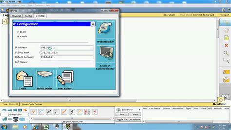 Configuring Ip Address In Routerpacket Tracermp4 Youtube