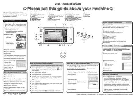 Quick Reference Fax Guide Download Free Pdf Fax Computer File