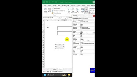 Excel Vba Creating A Simple Calculator In Worksheet Youtube