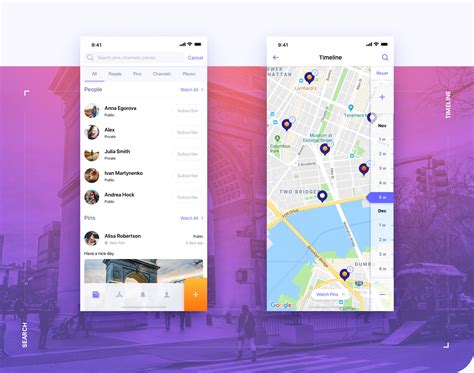 Social Mobile App On Behance