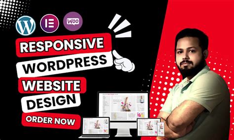 Design A Responsive Wordpress Website With Elementor Pro By Developer Neil Fiverr