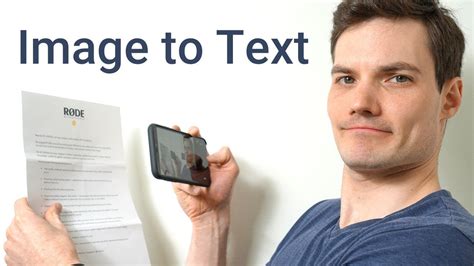 How To Convert Image To Text In IPhone Android YouTube