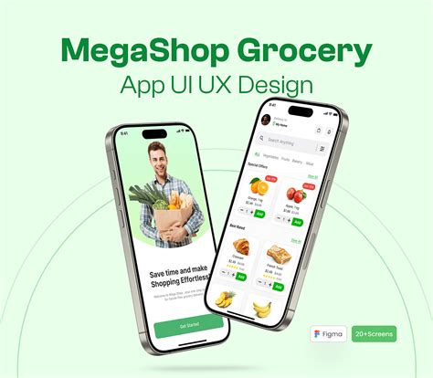 Grocery App Ui Ux Design Figma Behance