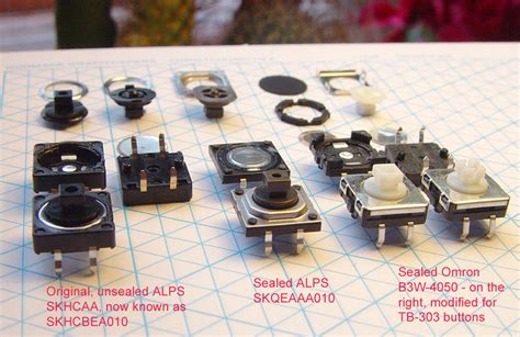 Matrixsynth Comparing 3 Types Of Tact Switch